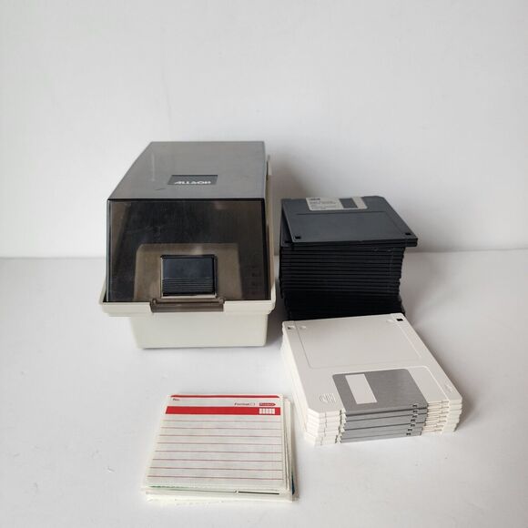Allsop | Media | Vintage Allsop Floppy Disk Storage Case Holder ...